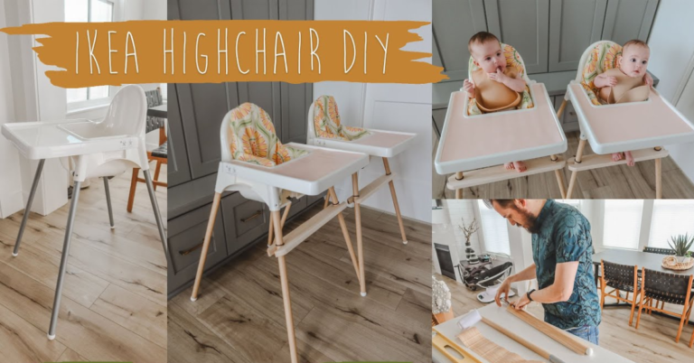 IKEA High Chair Foot Rest - How to Modify Your Chair to Fit Your Baby's ...